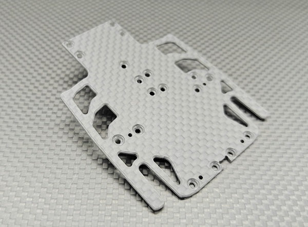 Wide carbon chassis for LMP2 – Silver Horse RC